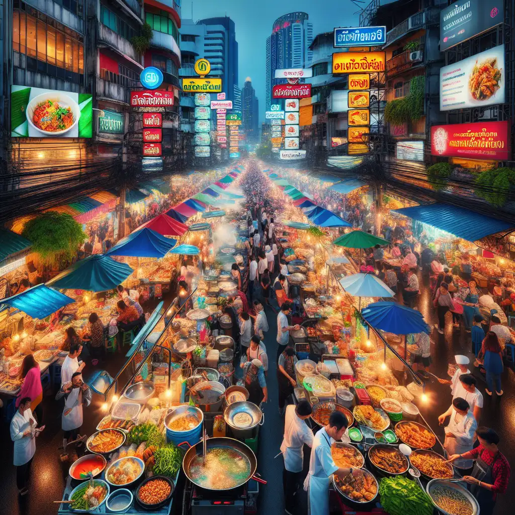 Explore Bangkok's Vibrant Street Food Scene: A Guide - Compose Quickly V4o